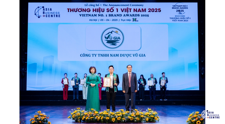 Công Ty Tnhh Nam Dược Vũ Gia: Vì sức khỏe người Việt, vinh danh Thương hiệu Số 1 Việt Nam 2025
